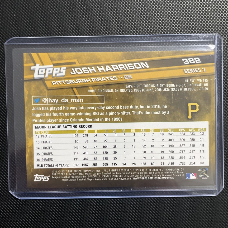 2017 Topps - All-Star Game 2017 #382 Josh Harrison | eBay