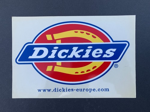 Autocollant DICKIES Europe WORKWEAR Overalls TEXAS USA vintage Sticker ...