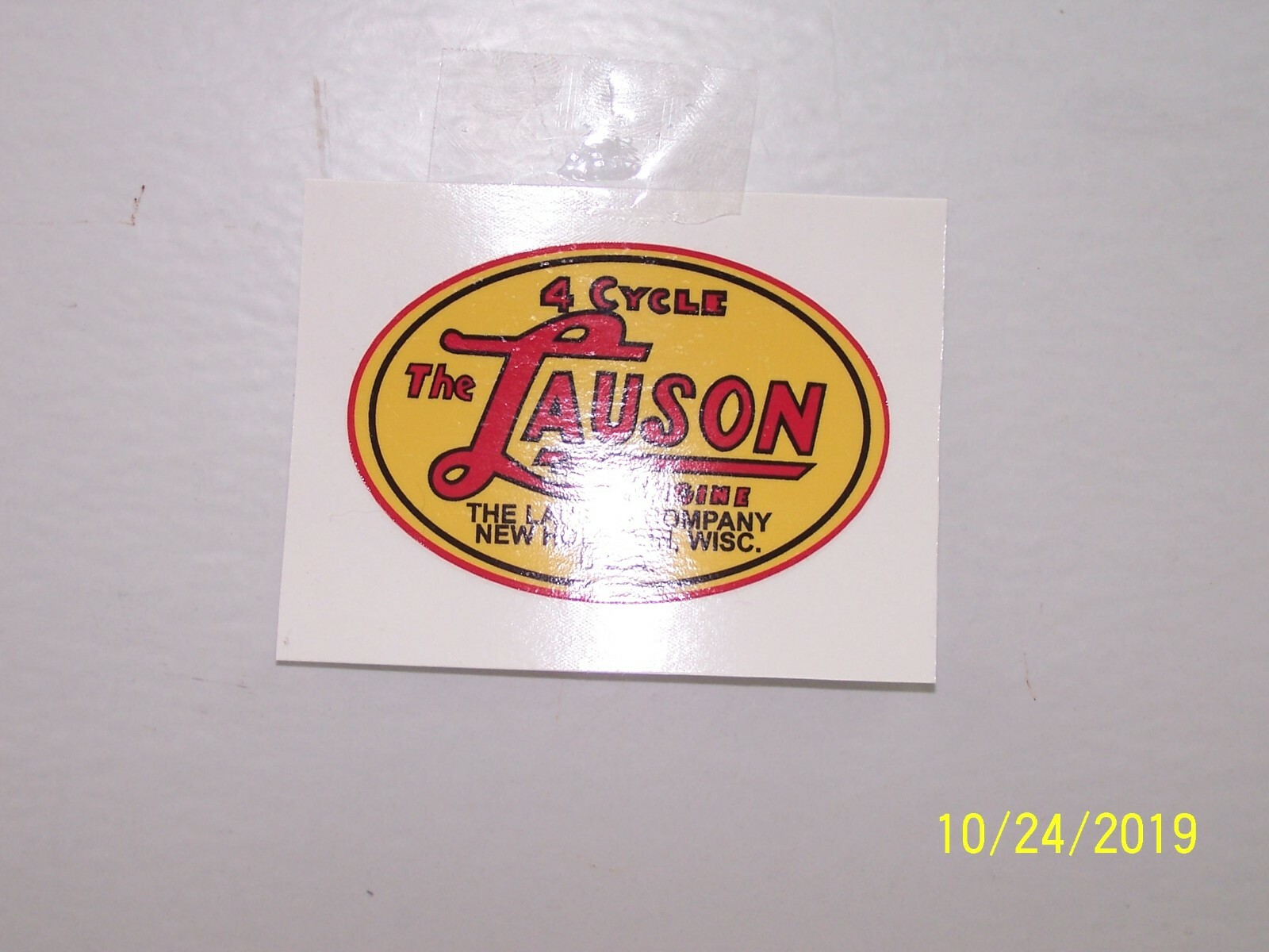 Lauson 4 Cycle Engine Decal | eBay