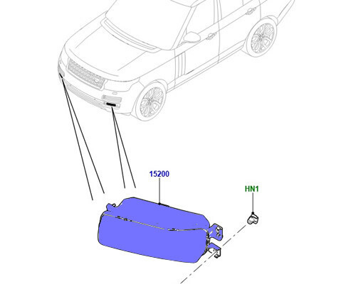 LAND ROVER FOG LAMP RANGE ROVER 18-21 SPORT 18-22 LH NEW LR142091 | eBay