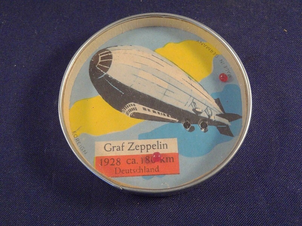 Vintage toy dexterity game puzzle GRAF ZEPPELIN Germany | eBay