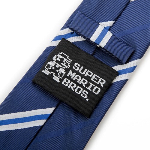 SUPER MARIO BROS. Mario Necktie Nintendo bleu marine. from Japan 3507 ...