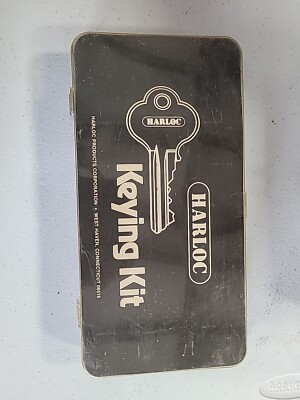 Harloc Keying Kit Vintage Instruction Sheet And Follower Plug Key Cut ...