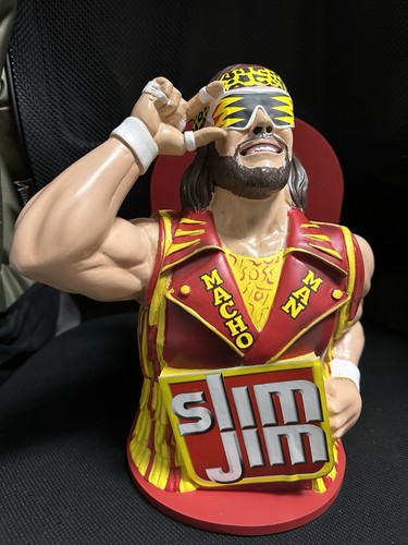 MACHO MAN RANDY SAVAGE Slim Jim Display 2025 Collector Series BRAND NEW ...