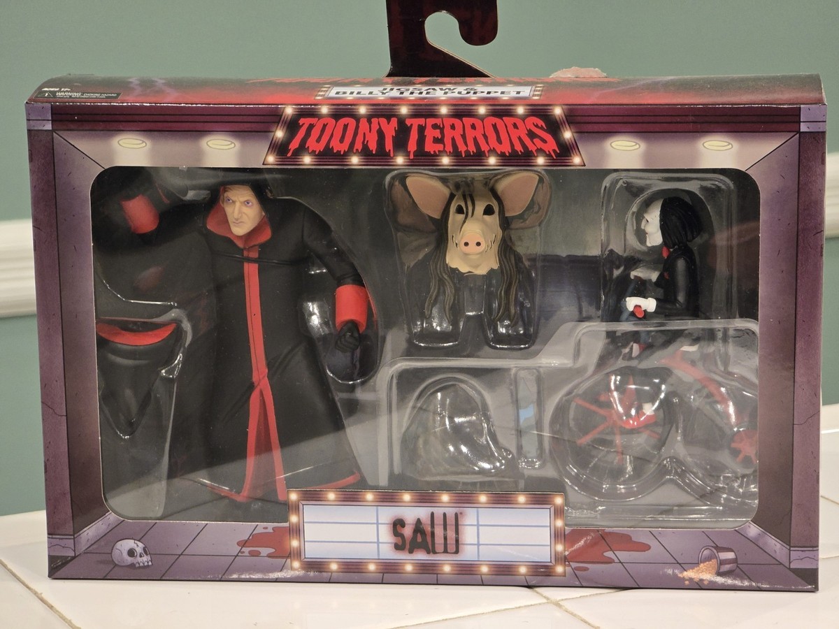 Neca Ghostface NECA Toony Terrors Saw Jigsaw Killer And Billy The ...
