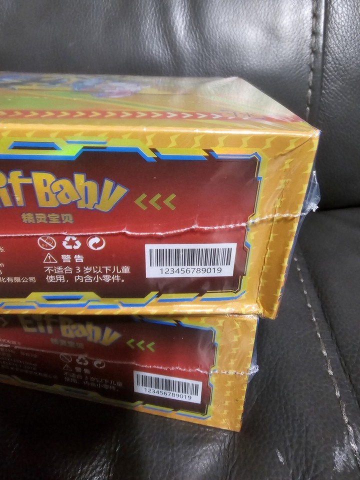 Sealed Booster box- Baby Elf/Eif Pokémon Booster Box-30 packs of 3 ...