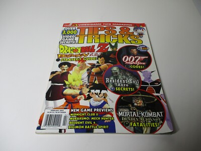 TIPS AND TRICKS MAGAZINE FEB 2003 NO. 96 PS2 GAMECUBE XBOX PS1 NINTENDO ...