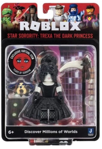ROBLOX Star Sorority TREXA The Dark Princess Tears of Sorrow Face Code ...