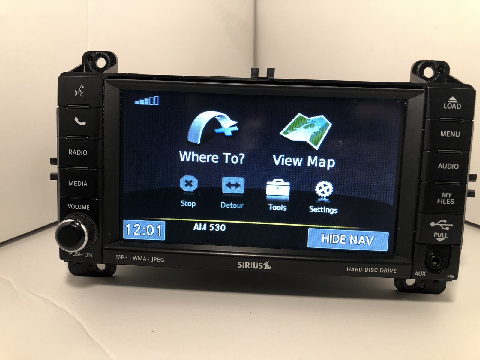 JEEP GRAND CHEROKEE DODGE MyGig 430n High RHB Navigation Sirius Radio ...