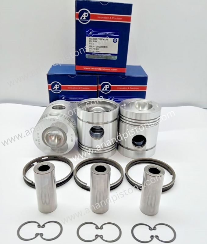 Anand Pistons 3xPiston fits Lister Petter 87.32(040) 355803, 364619-PH1 ...