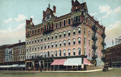 Morton House Grand Rapids MI Mich Michigan Postcard | eBay