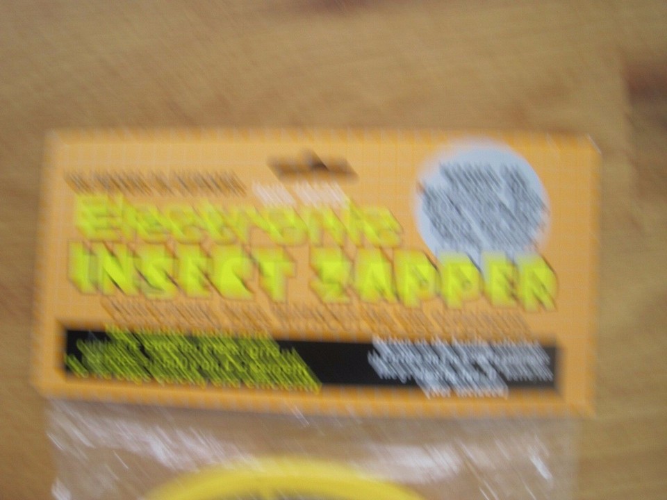 Electronic Insect Zapper Killer Metal Racket NIP | eBay