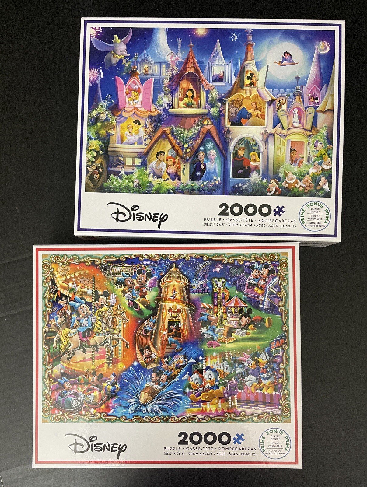 Ceaco Disney 2000 Piece Puzzles - Lot of 2 | eBay