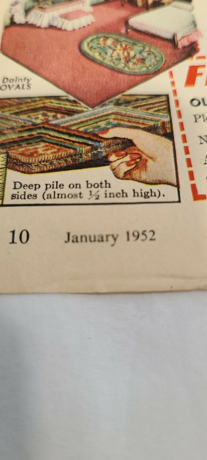 Kleenex Tissues Magazine Ad Woman's Home Corp Vintage Advertising 1951 ...