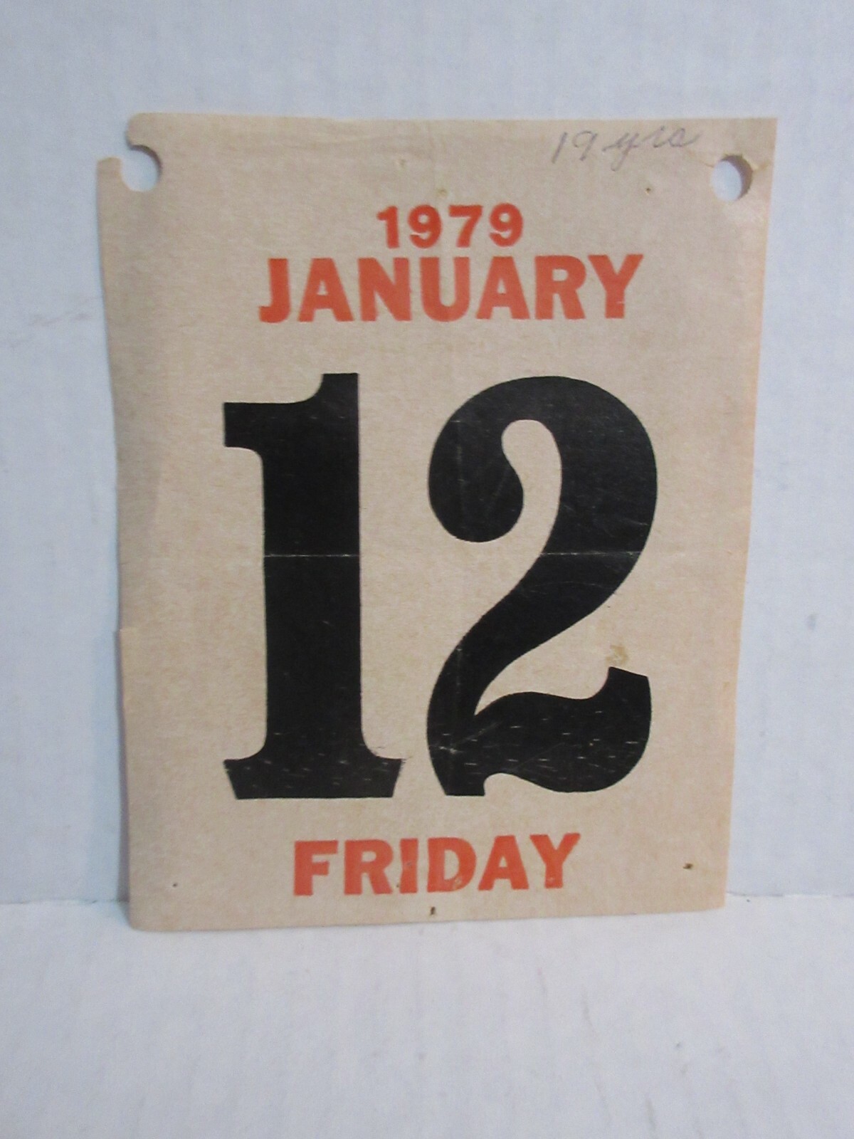 Calendar January 1979