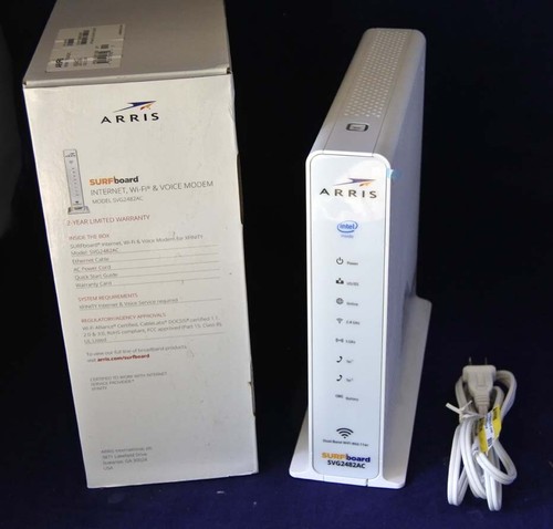 ARRIS SURFboard AC1750 Dual-Band. Internet, Wi-Fi & Voice Modem Model ...