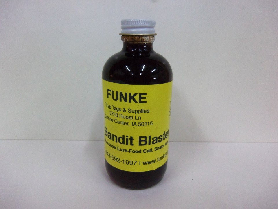 Funke Trap Tags "Bandit Blaster" Raccoon Lure Traps Trapping Nuisance ...