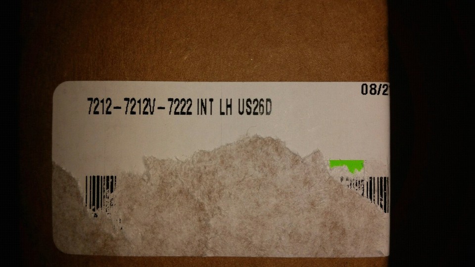 ives LH Intermediate Pivot 7212-7212v-7222 US26D Stainless Steel Chrome ...