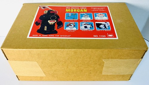 Spaceman! Rare Vintage Atomic Robot Morgan Toy - Made For INTERPUR ...