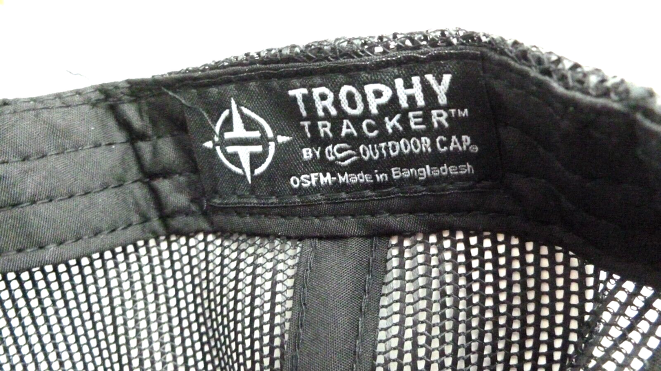 TROPHY TRACKER Mens Duck Patch Logo Adjustable Baseball Hat Cap ...