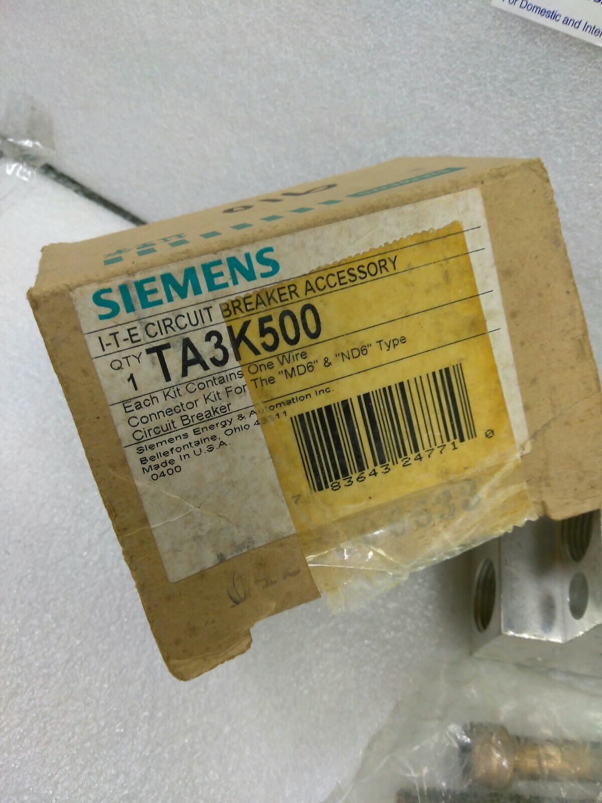 Siemens Lug Kit TA3K500 For MD6/ND6 Type Breaker(10B1 | eBay