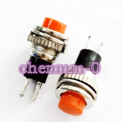 5PCS Button switch Button Switch Reset button Red DS-316 No lock #YT | eBay