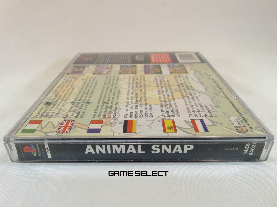 Animal Snap Sony Playstation 1 2 3 PS1 PS2 PS3 PSX PAL EUR | eBay