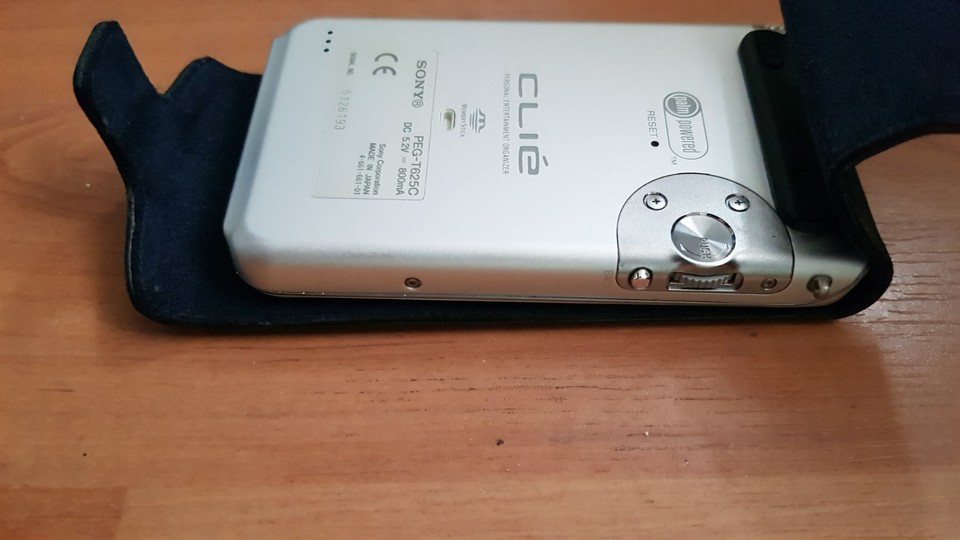 Retro Sony Clie T625C PDA Handheld Computer Tested Working + Stylus ...