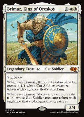 MTG Brimaz, King of Oreskos (58/779) Foundations Jumpstart LP | eBay