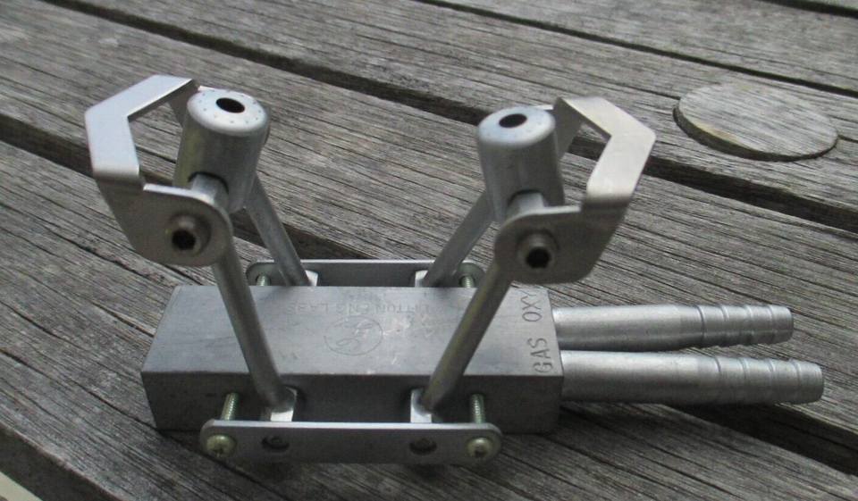 NICE Litton Engineering Labs SINGLE JET Lathe Carriage TWO Burner ...