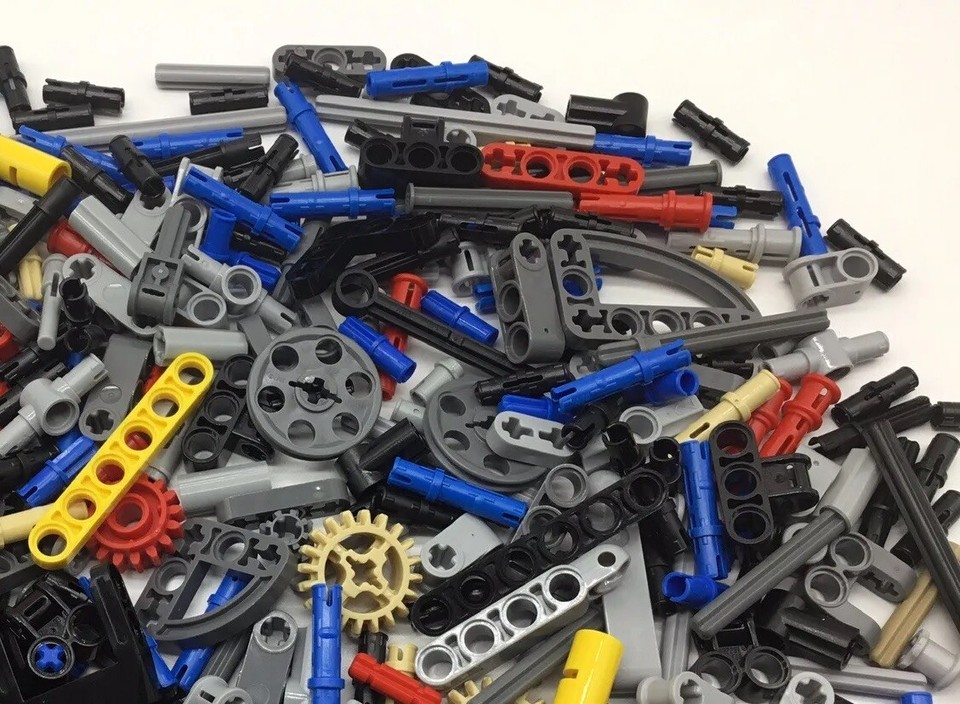 250+ LEGO® Technic MIX Gear Axle Wholesale Bundle Arocs 42043 Technik ...
