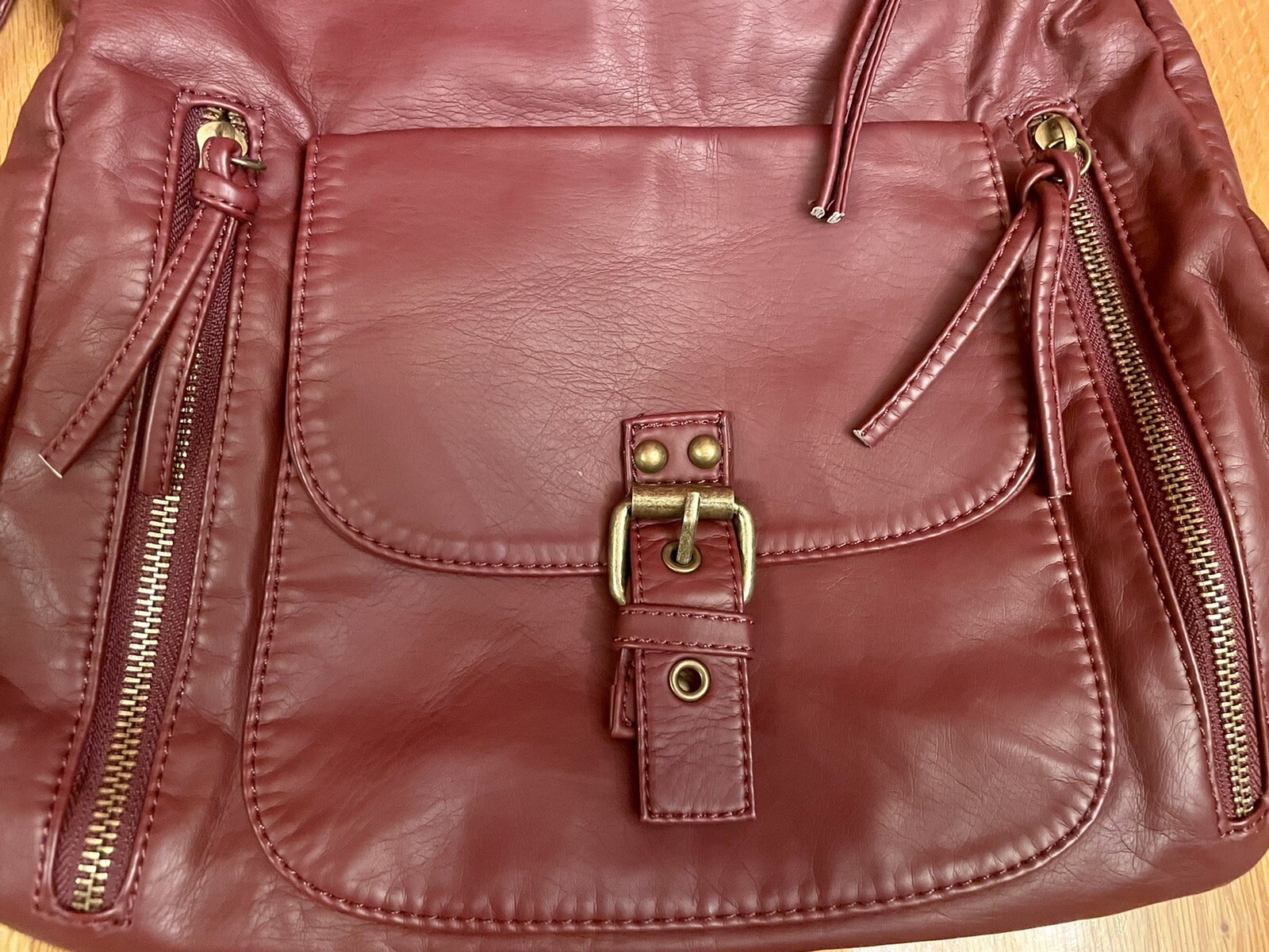 Scarleton Handbag Purse Crossbody Color Is Burgundy | eBay