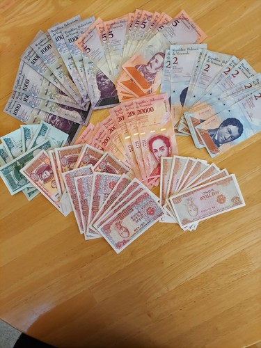 Lot of 120 UNC 8 different all notes consecutively numbered within each ...