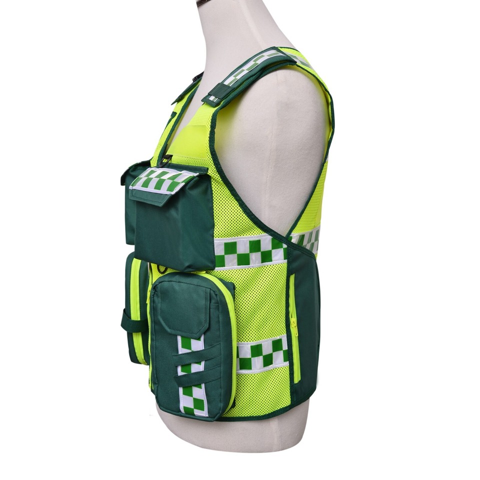 New Hi Viz Medic Paramedic Ambulance First Aid Equipment Reflective ...