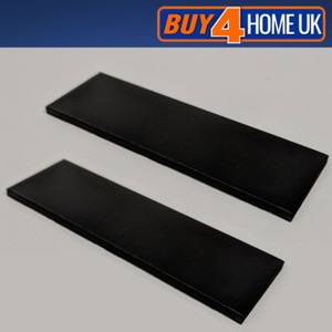 Magnetic Strips 10 Pack - Black Flexible Rectangle Magnets Fridge Craft ...