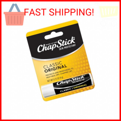 ChapStick Classic Original Lip Balm – Moisturizing Lip Care for Dry ...