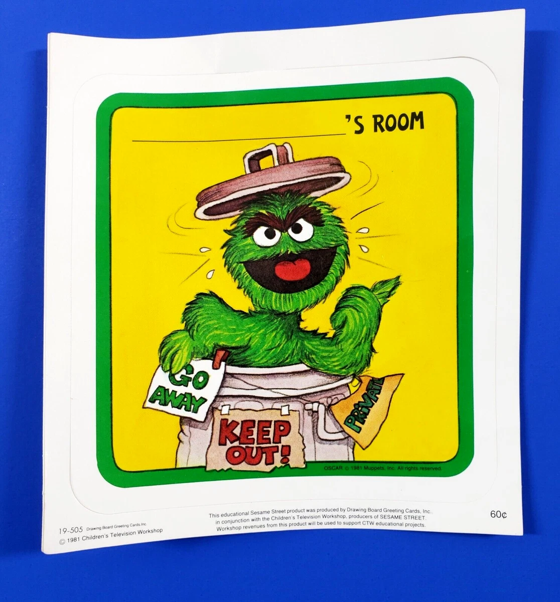 Oscar The Grouch Drawing