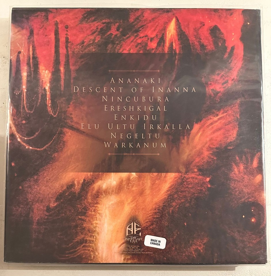 ARONIOUS – IRKALLA - LIMITED ED ANANAKI/100 COPIES VINYL LP SHIP FREE ...