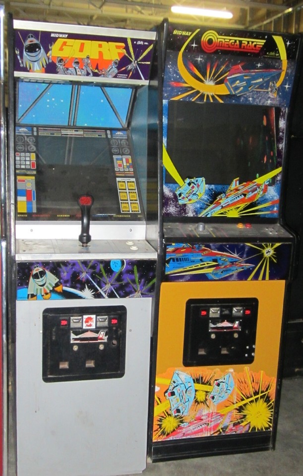 OMEGA RACE ARCADE MACHINE by MIDWAY 1981 (Excellent Condition) *RARE ...