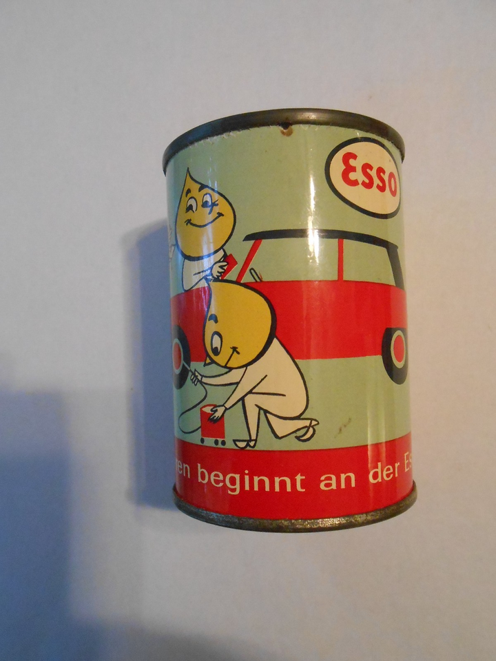 Esso oil drop drip mini oil can bank? vintage German | eBay