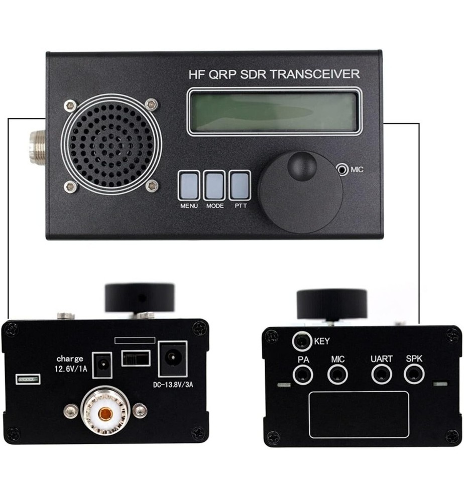 SDR Radio Receiver, HF Transceiver, Stable Output HF QRP SDR Radio ...
