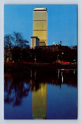Prudential Tower At Night Boston Massachusetts Postcard C18147 Unposted ...