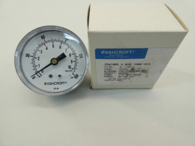 Ashcroft 25W1005-H-02B-160#-AEA Gauge, 2-1/2″, 0-150 PSI, 1/4″ NPT ...