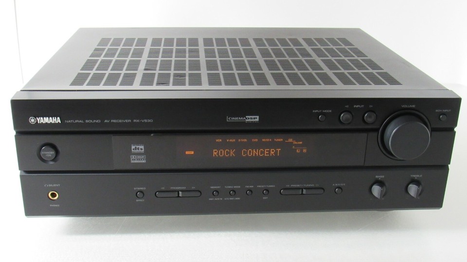 Yamaha AV Receiver Amplifier Dolby Digital Surround RX-V530 Cinema ...
