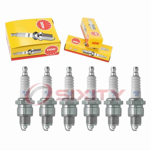 6 pc NGK 2633 BPR6HS-10 Standard Spark Plugs for W20FPR-UL10 W20FPR-U10 ...