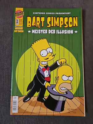 Bart Simpson Comic Heft Nr. 31 Die Simpsons Comics Hefte Horror-Show Horrorshow | eBay
