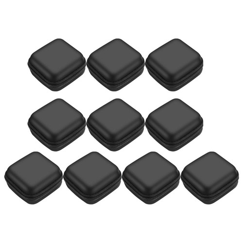 10 Pcs Small Audio Storage Bag Waterproof Headphone Zipper Headset ...