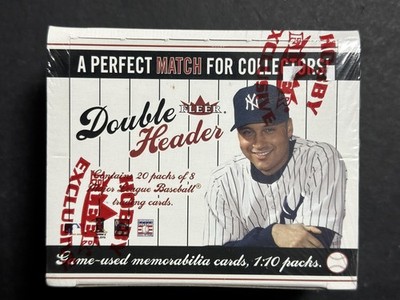 2003 Fleer Double Header Baseball Hobby Box Factory Sealed | eBay