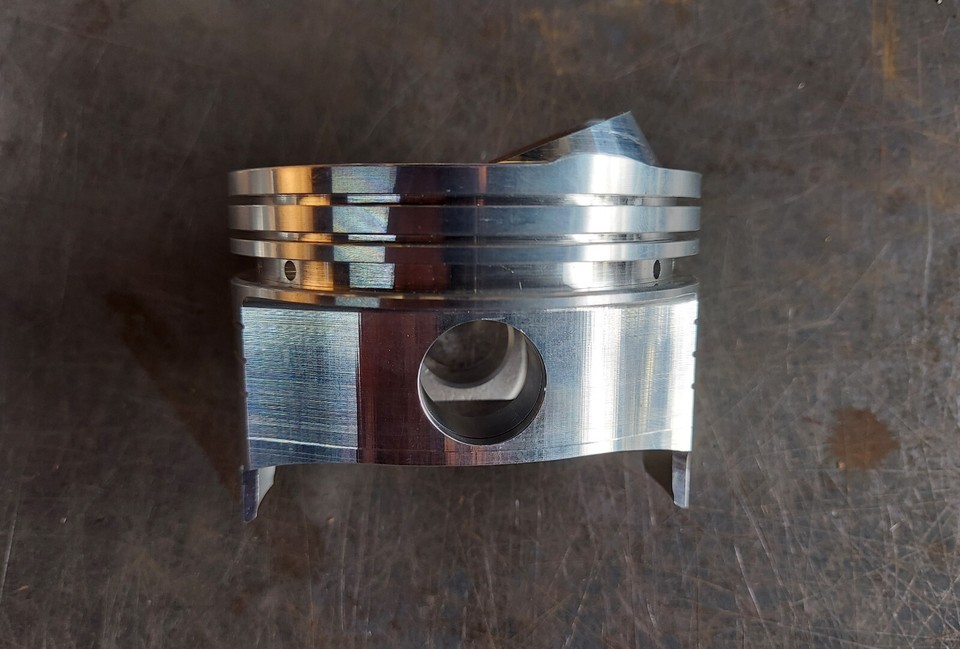 NEW Arias Small Block Chevy 350 9/16 Stroker Forged High Compression ...