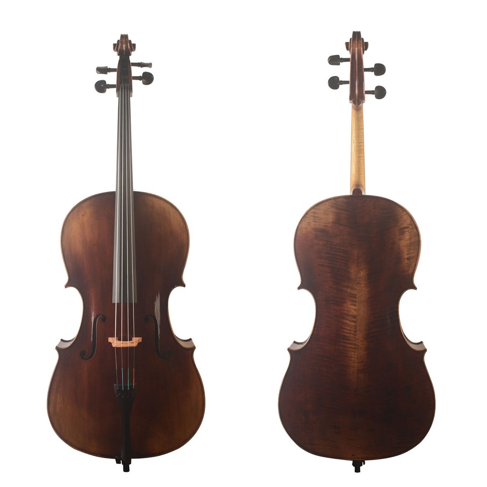 Free shipping!Oil anti! A Handmade Giuseppe Guarneri 1710 Copy 4/4 ...